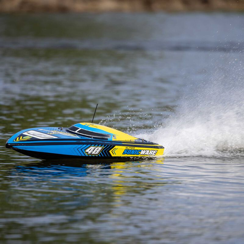 Super Sonicwake 48" 8S Self-Righting Brushless Deep-V RTR | Pro Boat