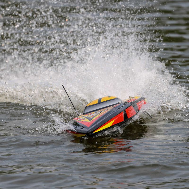 Sonicwake V2 36" Self-Righting Brushless Deep-V RTR, Black | Pro Boat