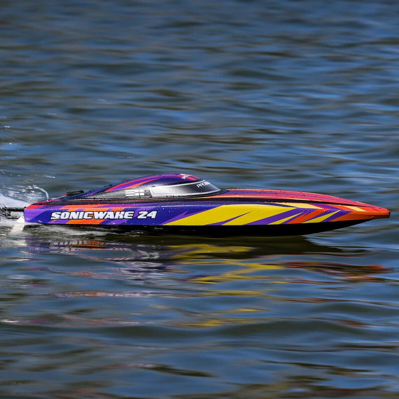 Sonicwake 24" Self-Righting Brushless Deep-V RTR (Battery & Charger ...