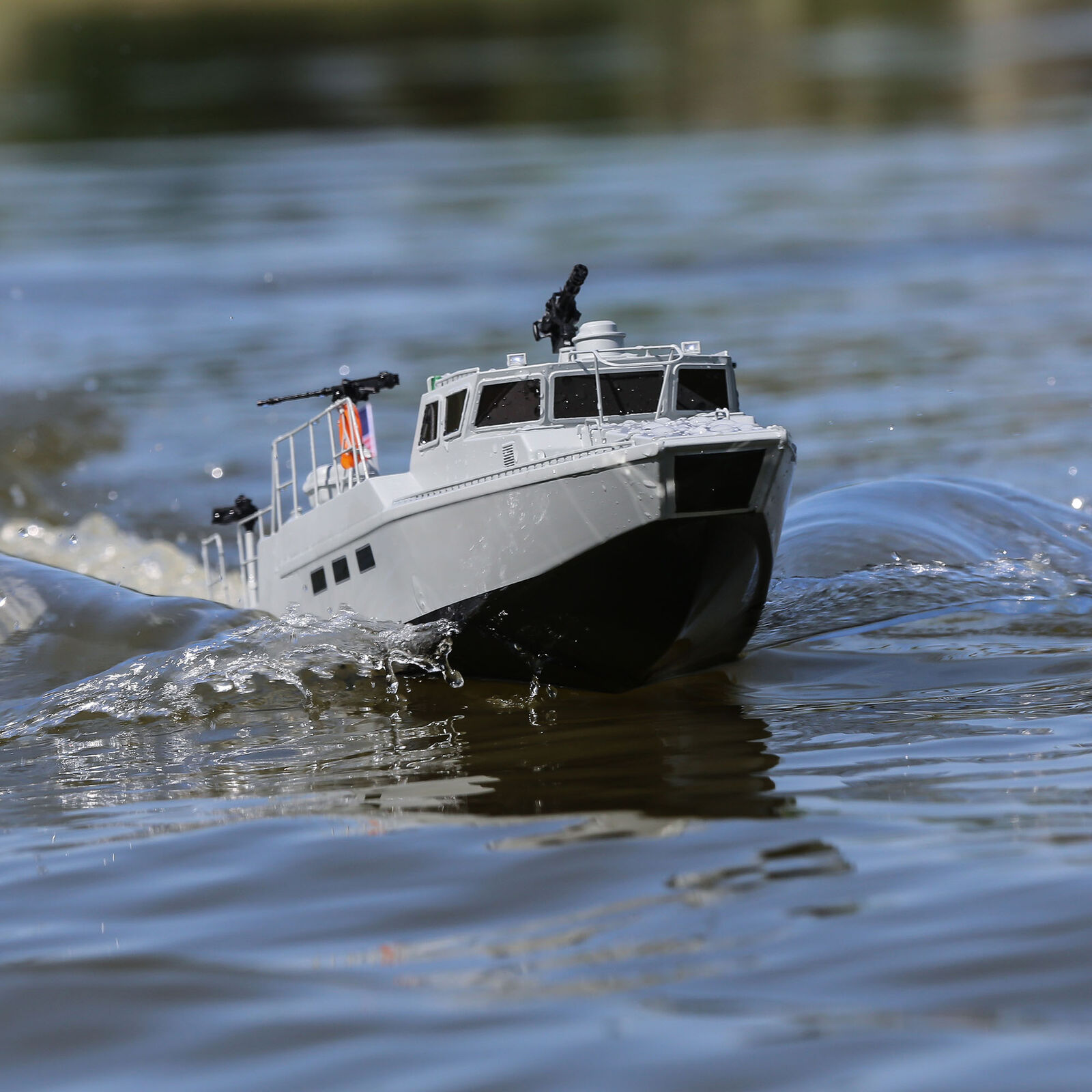 Riverine Patrol Boat 22" Brushed RTR | Pro Boat