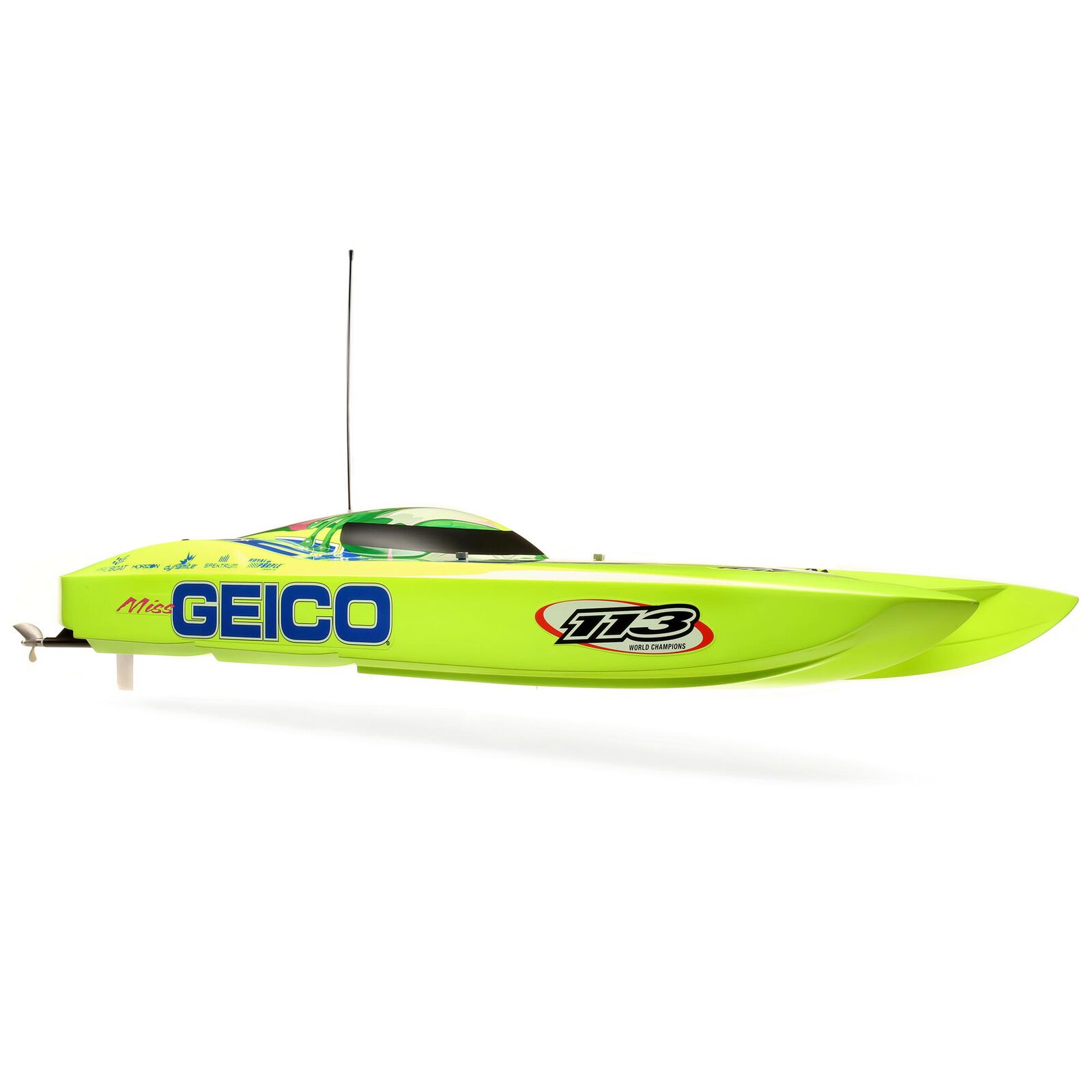 Miss GEICO Zelos 36" Twin Brushless Catamaran RTR | Pro Boat