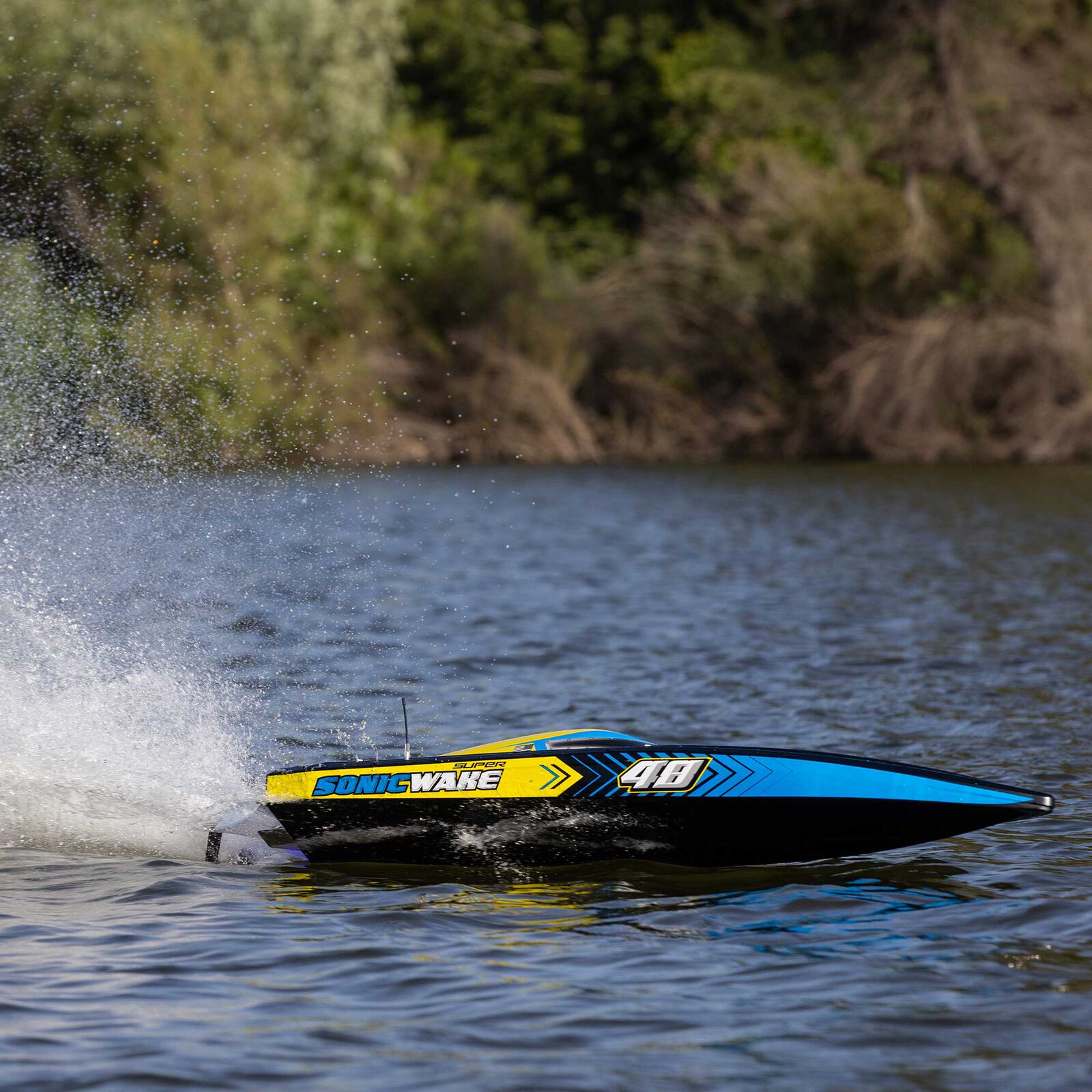 Super Sonicwake 48" 8S Self-Righting Brushless Deep-V RTR | Pro Boat
