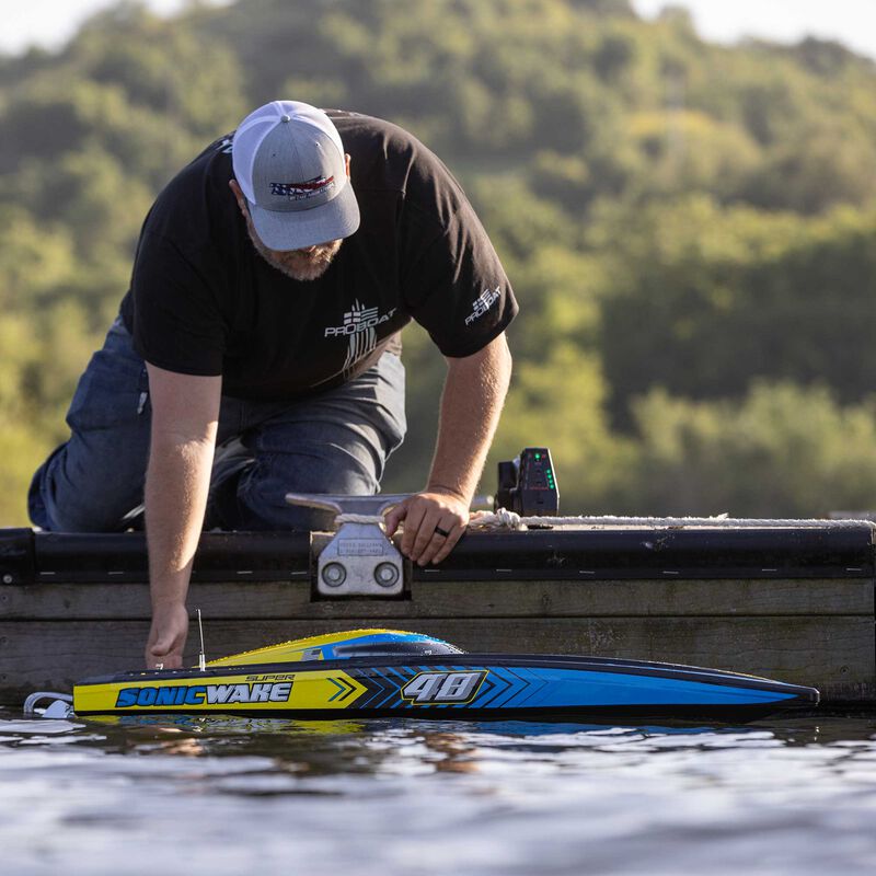Super Sonicwake 48" 8S Self-Righting Brushless Deep-V RTR | Pro Boat