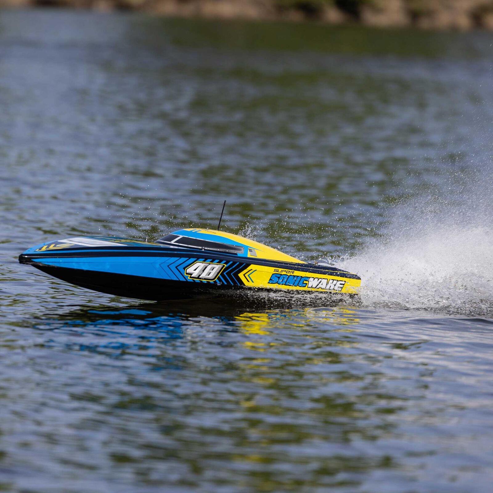 Super Sonicwake 48" 8S Self-Righting Brushless Deep-V RTR | Pro Boat